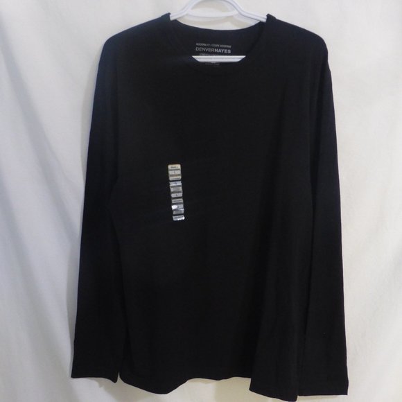 Denver Hayes | Shirts | Denver Hayes Stretch Large Black Long Sleeve ...